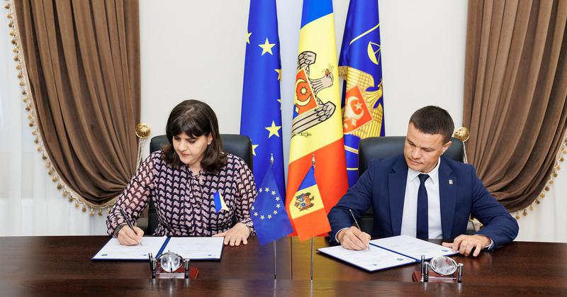 Dumitru Robu și Laura Codruța Kovesi au semnat „Acordul de lucru ...