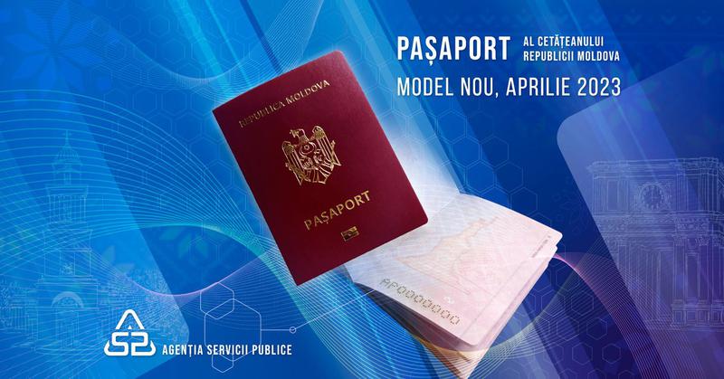 Începând cu luna aprilie, în R. Moldova vor fi eliberate pașapoarte de ...